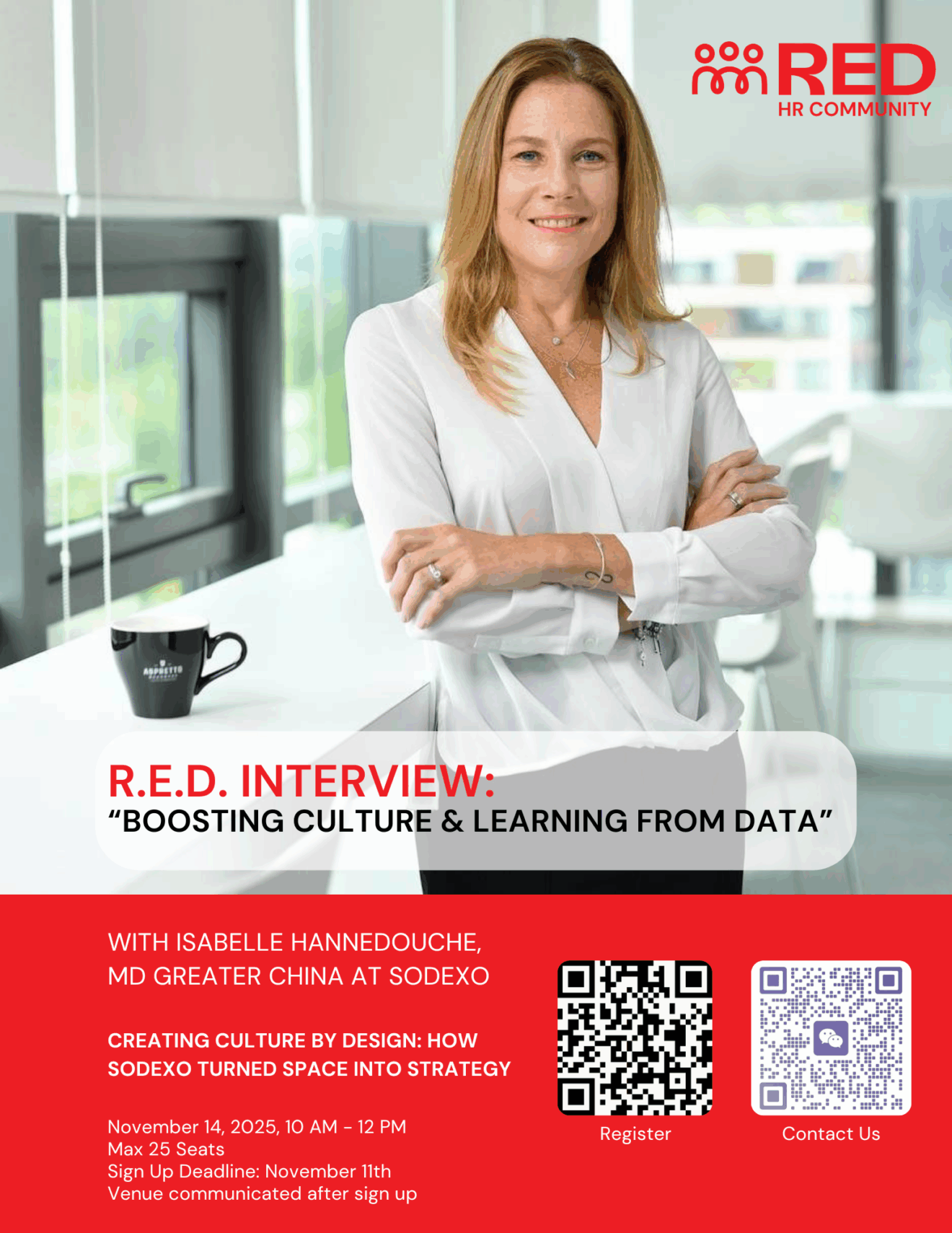 R.E.D. Learning Day at Sodexo: HR & DATA - Intandid